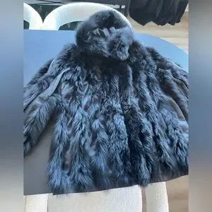 Linda Richards | Jackets & Coats | Linda Richards Luxury Fox Fur With ...
